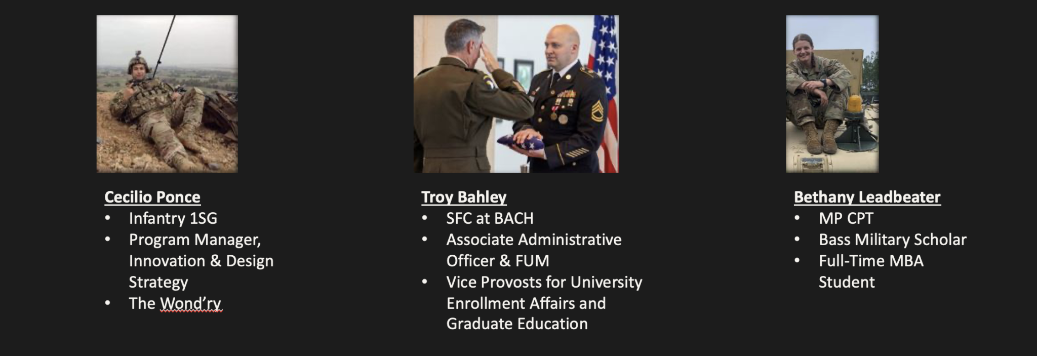 SkillBridge Fellowship | Military | Vanderbilt University